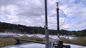 GRA-7350T + カーボンロッド: JI2SVL