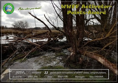 アワード: JI2SVL