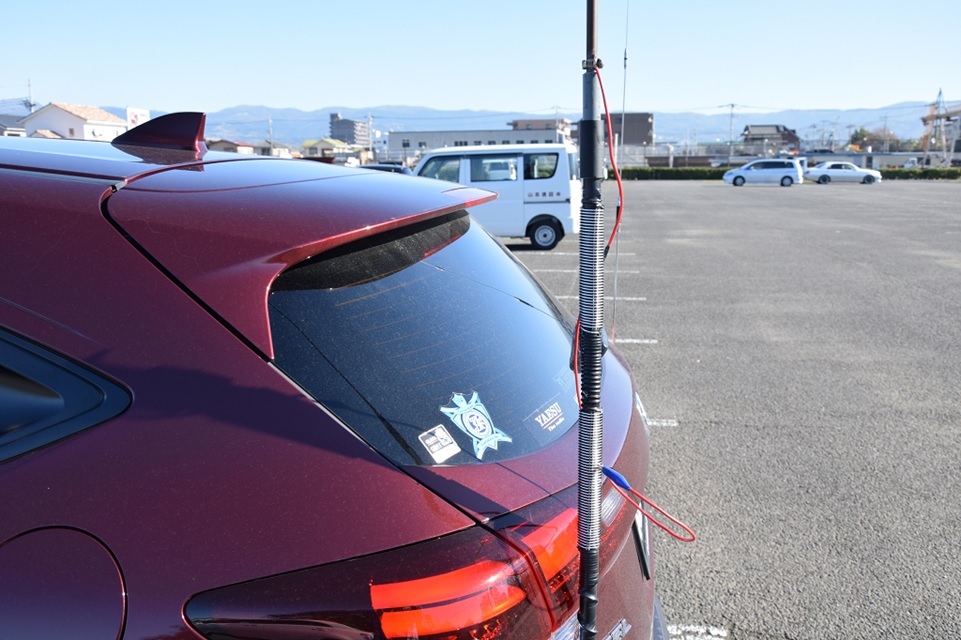 カーボンホイップアンテナ(その2): JI2SVL